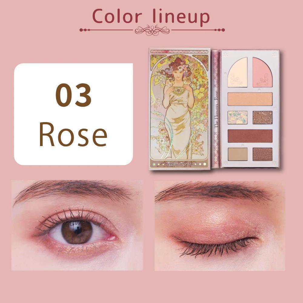 MilleFée Lady Flower Multi-Use Palette 米勒菲多用途彩妆盘 – Tao's